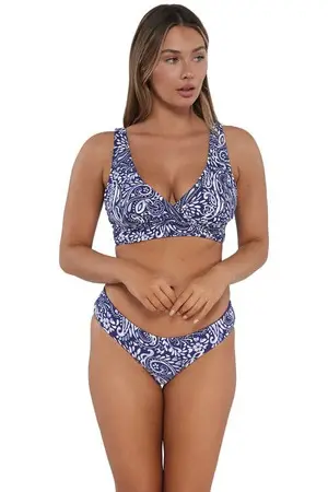 SUNSETS Elsie Bikini Top Marina