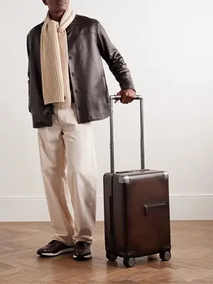 Berluti Formula 1005 Scritto Venezia Softy Leather Suitcase