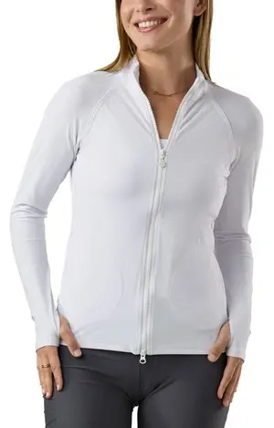 UV SKINZ Classic Water Jacket White