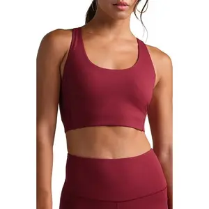 RHONE Revive Sports Bra - Cranberry