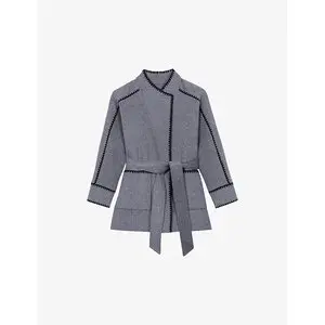 Maje Tie Detailed Outerwear For Women
