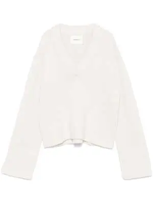 LISA YANG Aletta Sweater - White