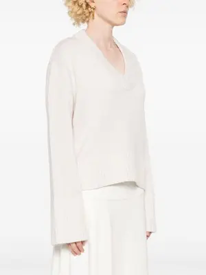 LISA YANG Aletta Sweater - White