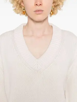 LISA YANG Aletta Sweater - White