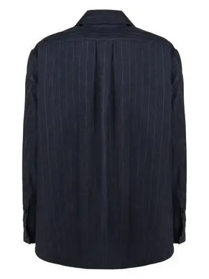 Kiton Pinstripe Shirt