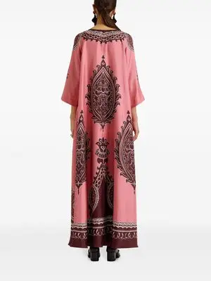 La DoubleJ Muumuu Maxi Dress - Pink