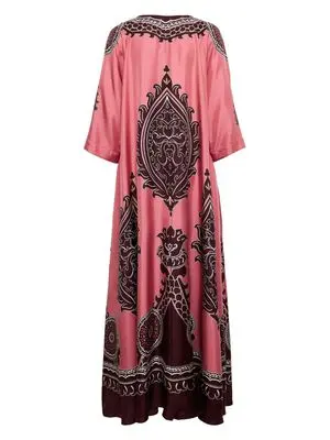 La DoubleJ Muumuu Maxi Dress - Pink