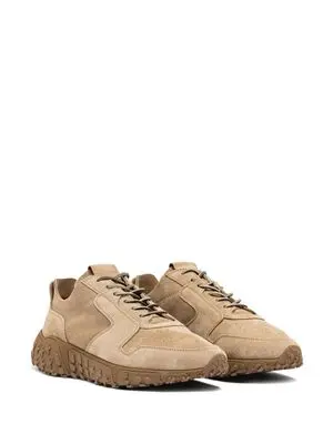 BUTTERO® Lace-up Suede Sneakers - Neutrals
