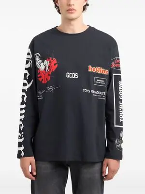 Gcds Logo-print T-shirt