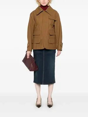 Victoria Beckham Cotton Canvas Jacket