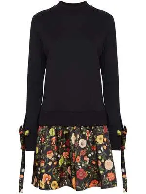 La DoubleJ Sporty Mini Dress - Black