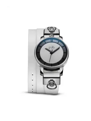 FOB PARIS R360 36mm Watch - Silver
