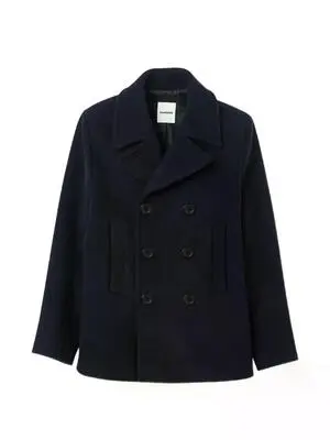 Sandro Straight-fit Wool-blend Coat