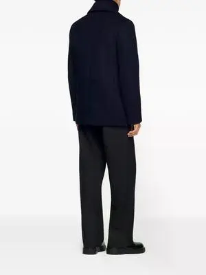 Sandro Straight-fit Wool-blend Coat