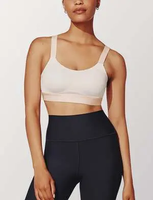 THIRDLOVE Kinetic Adjustable Sports Bra - Seasalt Tapioca