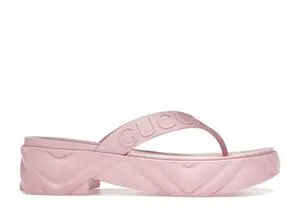 Gucci Platform Thong Sandal - Pink