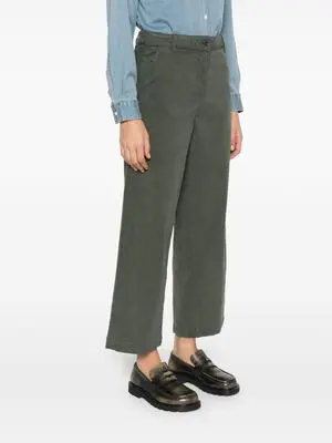 Aspesi Twill Cropped Trousers