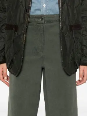 Aspesi Twill Cropped Trousers