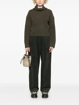 Polo Ralph Lauren Wool-cashmere Turtleneck Sweater - Green