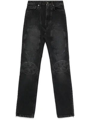Jean Paul Gaultier Distressed Jeans For Women