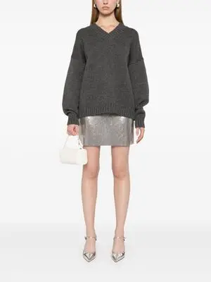 Rabanne Chainmail Mini Skirt - Grey