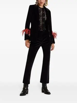 La DoubleJ 24/7 Jacquard Trousers - Black