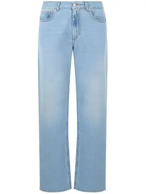 Gcds Wirdo Straight Jeans - Blue