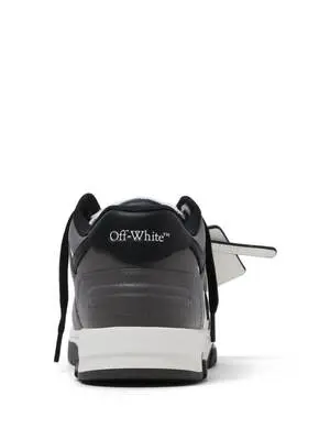 Off-White Out Of Office" Calf Leather Sneakers - Grey