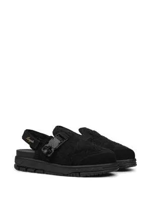 Axel Arigato Area Leather Slippers - Black