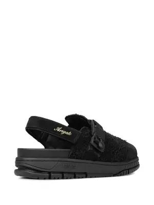 Axel Arigato Area Leather Slippers - Black