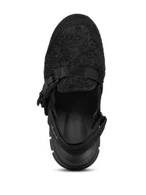 Axel Arigato Area Leather Slippers - Black