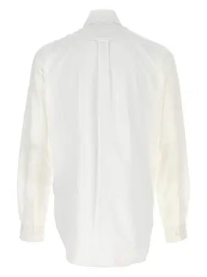 Palm Angels Logo-embroidered Shirt - White