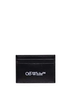 Off-White Bookish Card Holder - Black