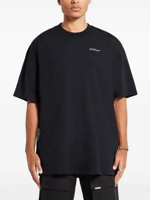 Off-White 3d Logo-print T-shirt Black