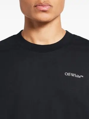Off-White 3d Logo-print T-shirt - Black