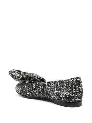 Agl Tweed Ballerina Shoes