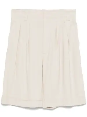 Lorena Antoniazzi Pleated Shorts