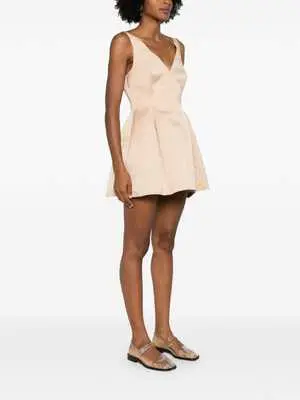 Marni Duchess Satin Mini Dress