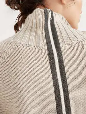 Brunello Cucinelli High-neck Cashmere Jumper