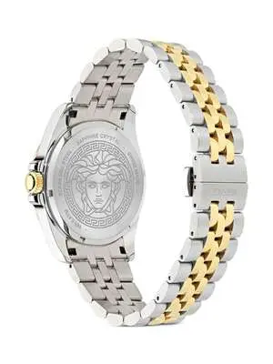 Versace Anteo 41mm Watch With Stainless Steel Link Bracelet