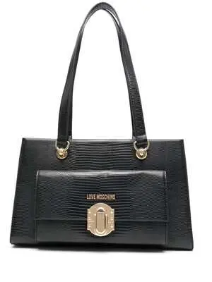 Moschino Logo Lettering Tote Bag