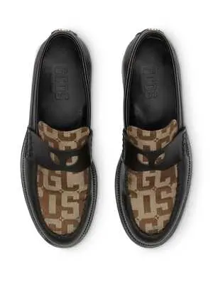 Gcds Wirdo Monogram-print Loafers