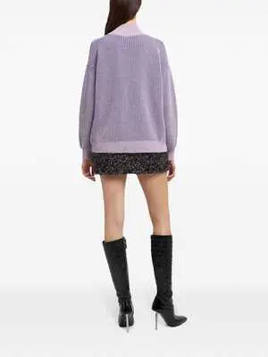 Gcds Half-zip Jumper - Purple