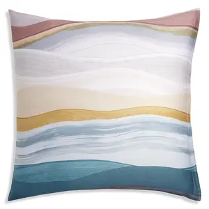 SCHLOSSBERG Linus Sateen Sham, Euro - Multicolor