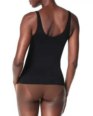 Spanx Everyday Seamless Shaping Tank Top - Very Black
