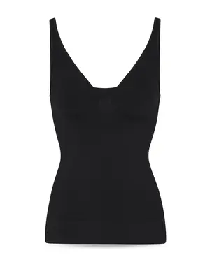 Spanx Everyday Seamless Shaping Tank Top - Very Black