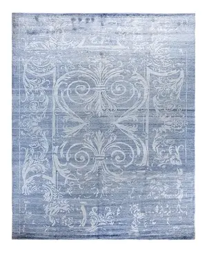 Bloomingdale'S Indo Modern M6578 Area Rug, 8'1 X 10'1 - Gray