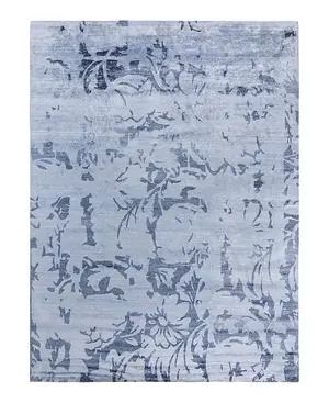Bloomingdale'S Indo Modern M6572 Area Rug, 9'1 X 12'1 - Gray