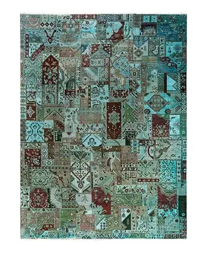Bloomingdale'S Indo Ikat M6013 Area Rug, 8'10 X 11'10 - Brown