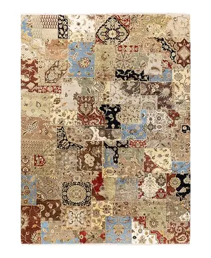 Bloomingdale'S Indo Patchwork M6061 Area Rug, 9'2 X 12'3